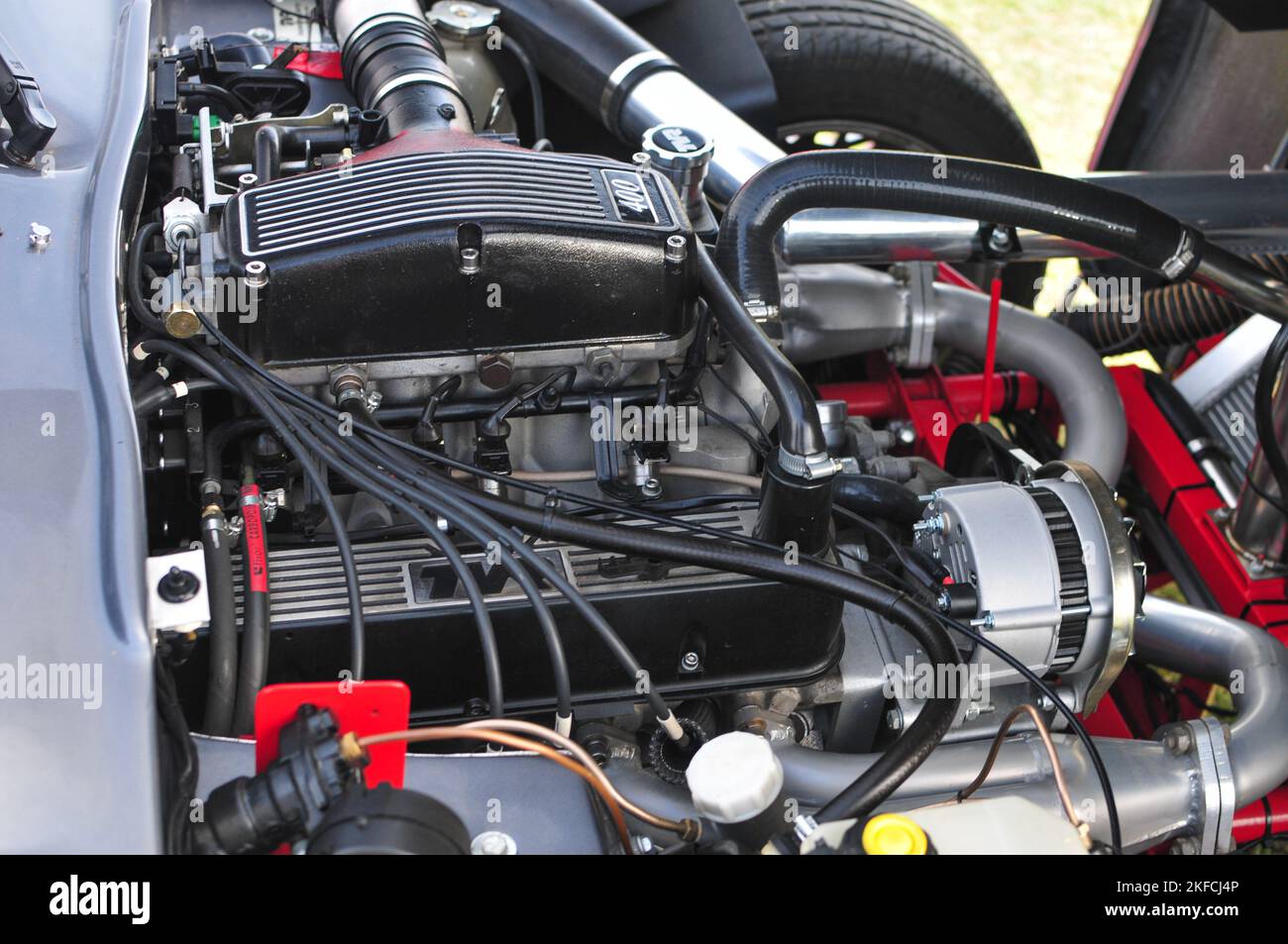 TVR S model sports cars with V8 Rover engines Stock Photo - Alamy