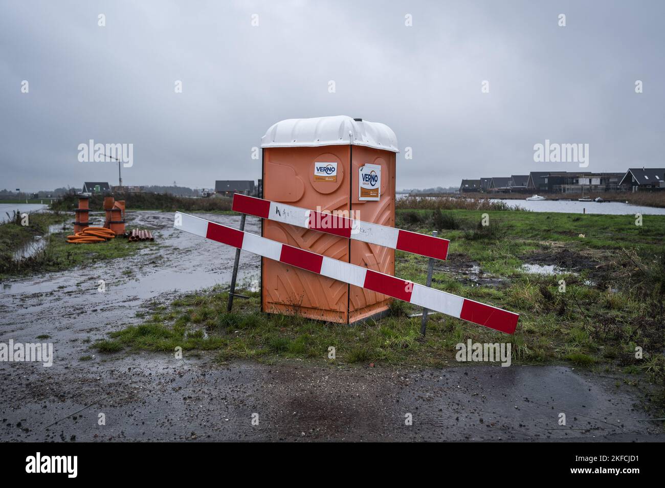 Netherlands, Meerstad, 11-16-'22; New housing estate De Zeilen in ...