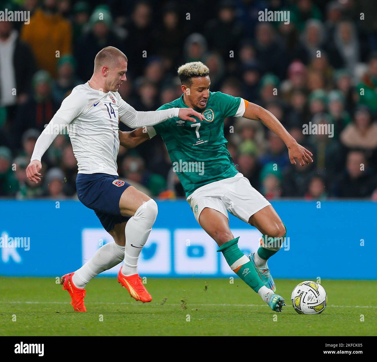17th November 2022; Aviva Stadium, Dublin, Ireland: International ...