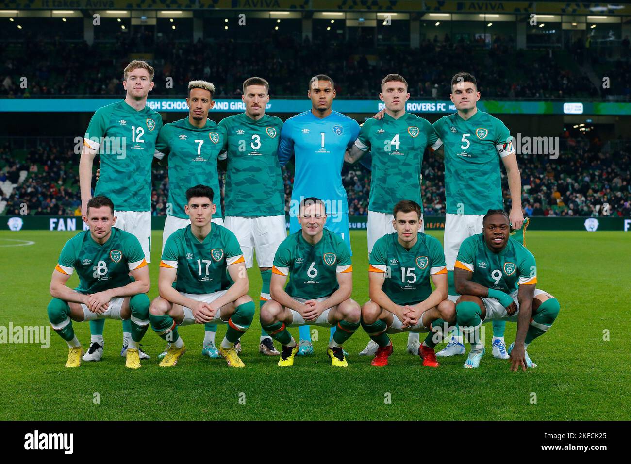 17th November 2022; Aviva Stadium, Dublin, Ireland: International ...