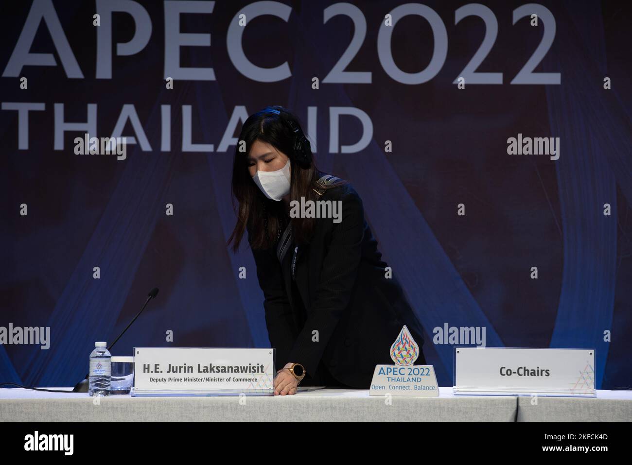 Bangkok, Thailand. 17th Nov, 2022. The 33rd APEC 2022 Thailand is ...