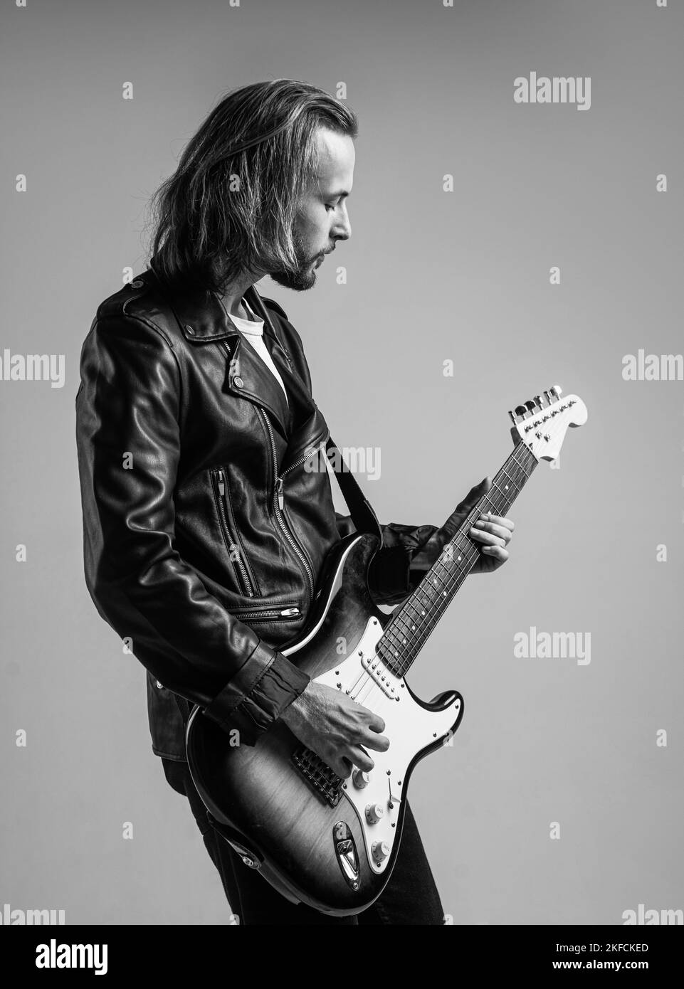 hard rock. rock music style. musician guitar player. masterfully ...