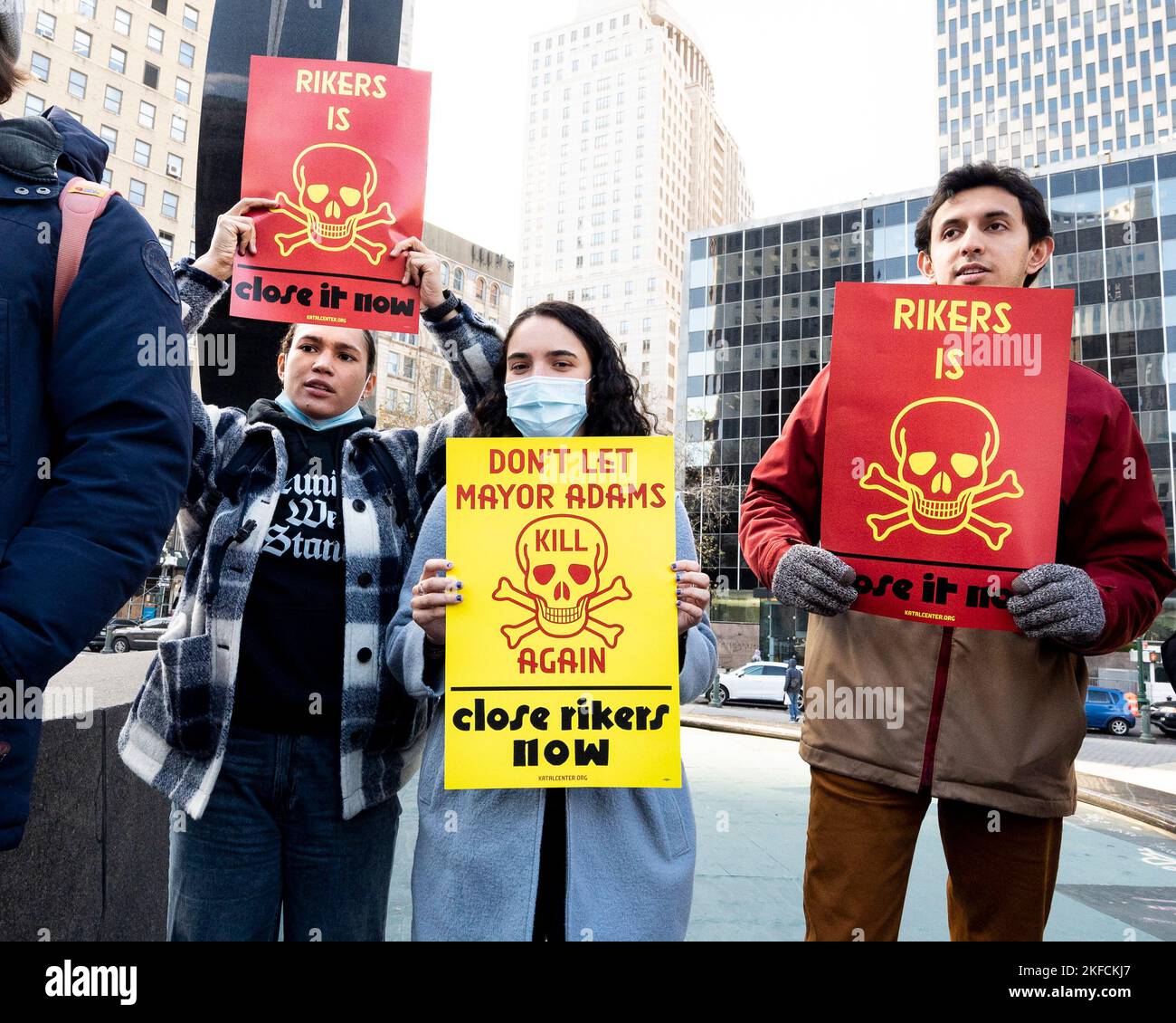 November 17, 2022, New York City, New York, United States: People ...