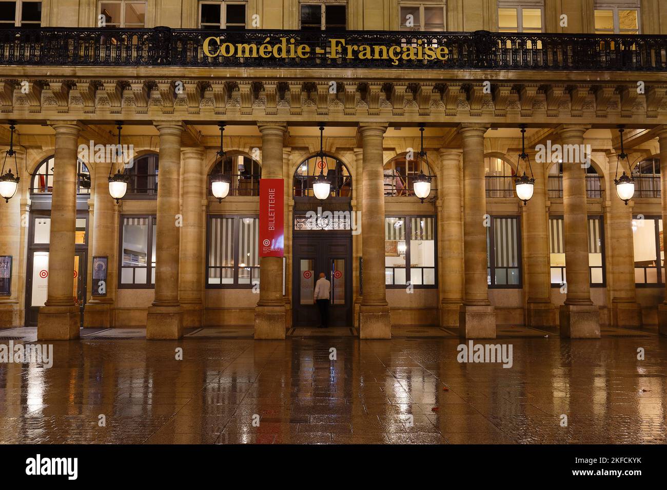 The landmark Comedie Francaise is the French state theater located in ...