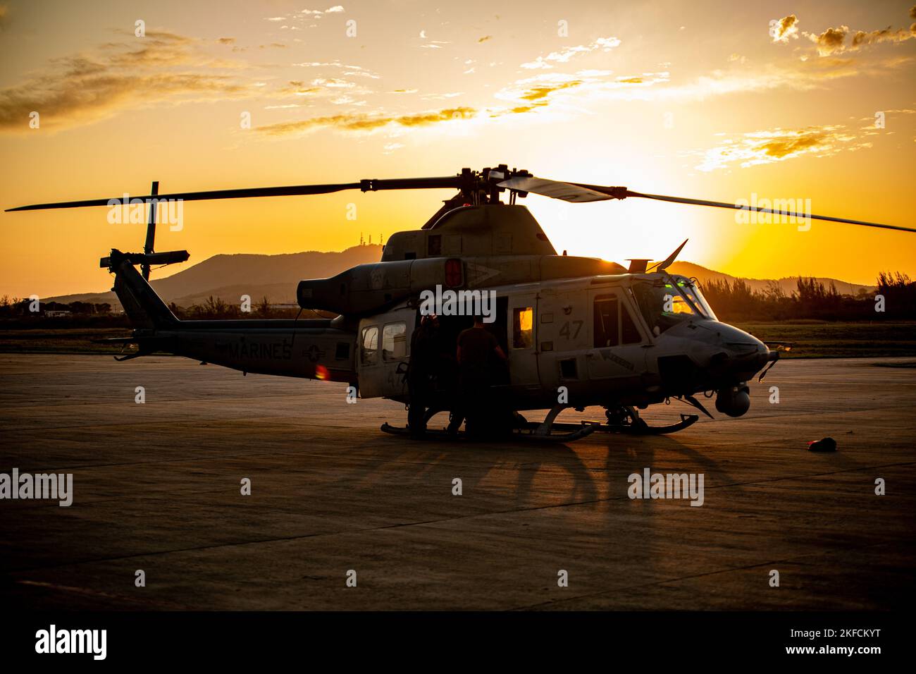 U.S. Marines with Marine Light Attack Helicopter Squadron - 773, 4th ...