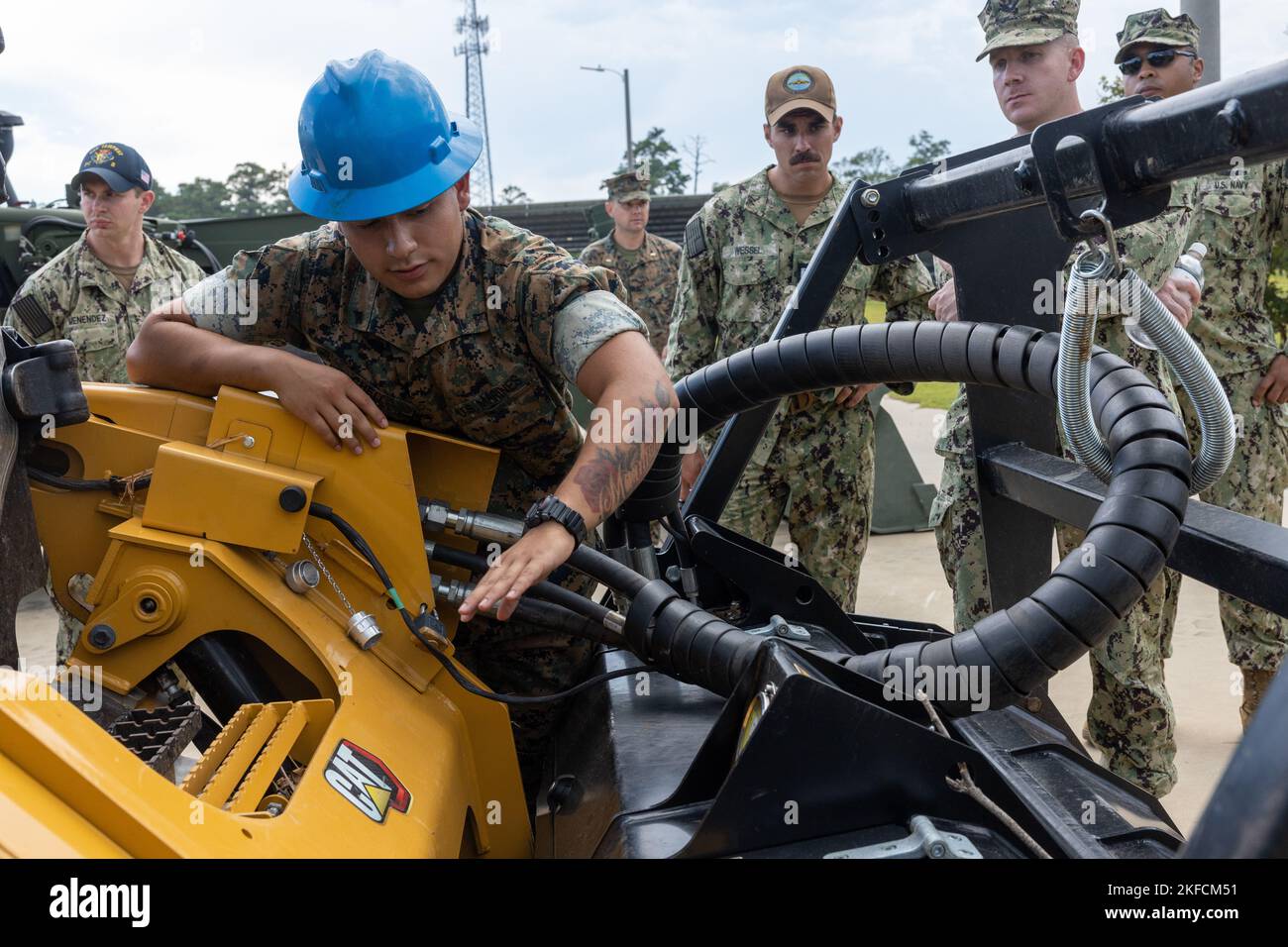 U.S. Navy personnel with U.S. Navy Amphibious Warfare Tactics ...