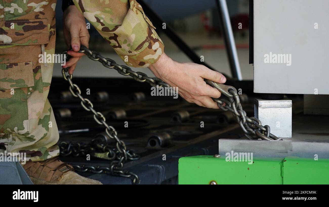U.S. Air Force Staff Sgt. Sean Silver, a loadmaster with the 115th ...