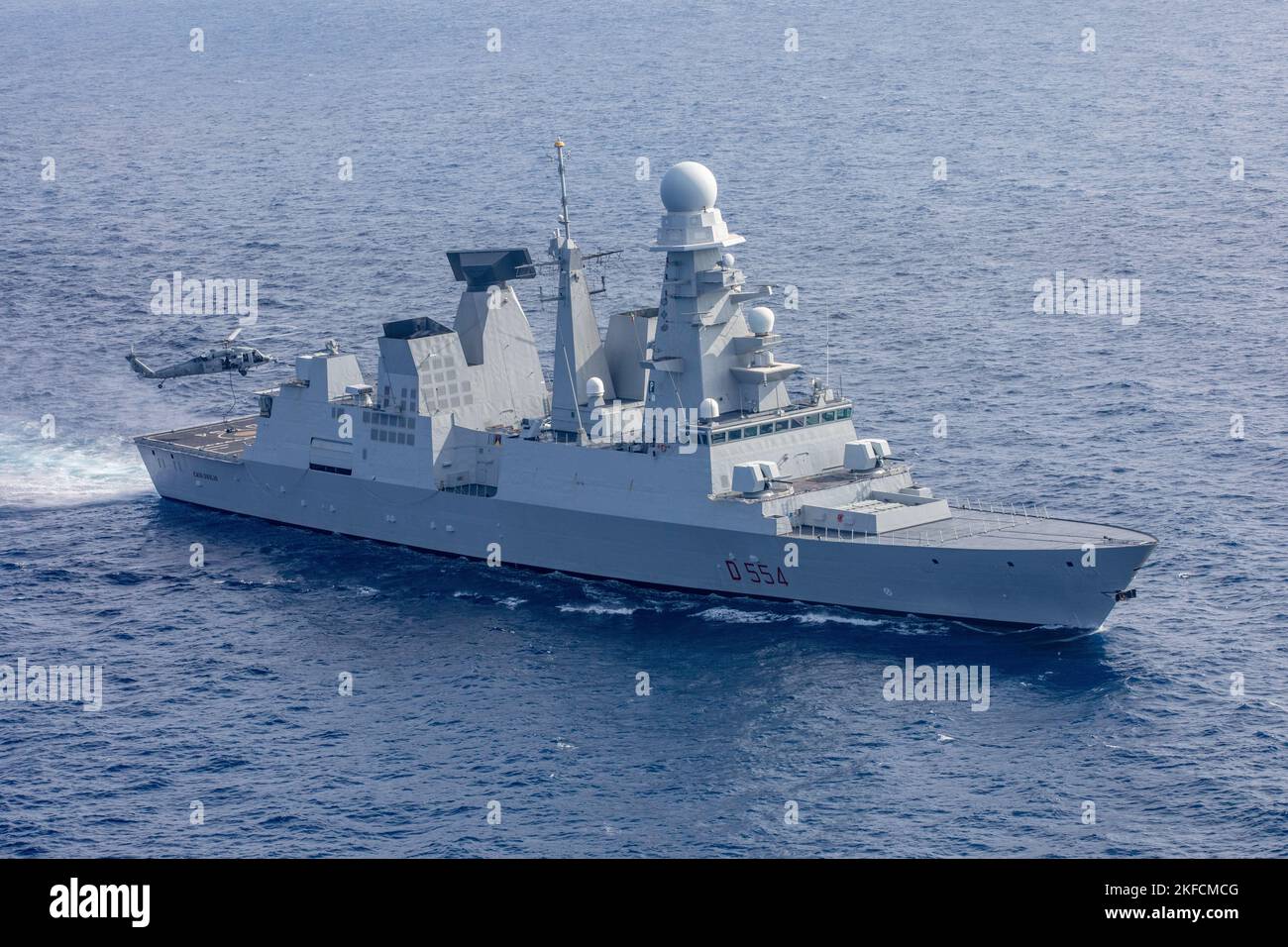 220908-N-MW880-1204 ADRIATIC SEA (Sep. 8, 2022) An MH-60S Nighthawk ...