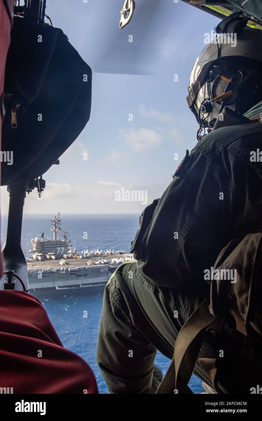 220908-N-MW880-1351 ADRIATIC SEA (Sep. 8, 2022) Naval Aircrewman ...