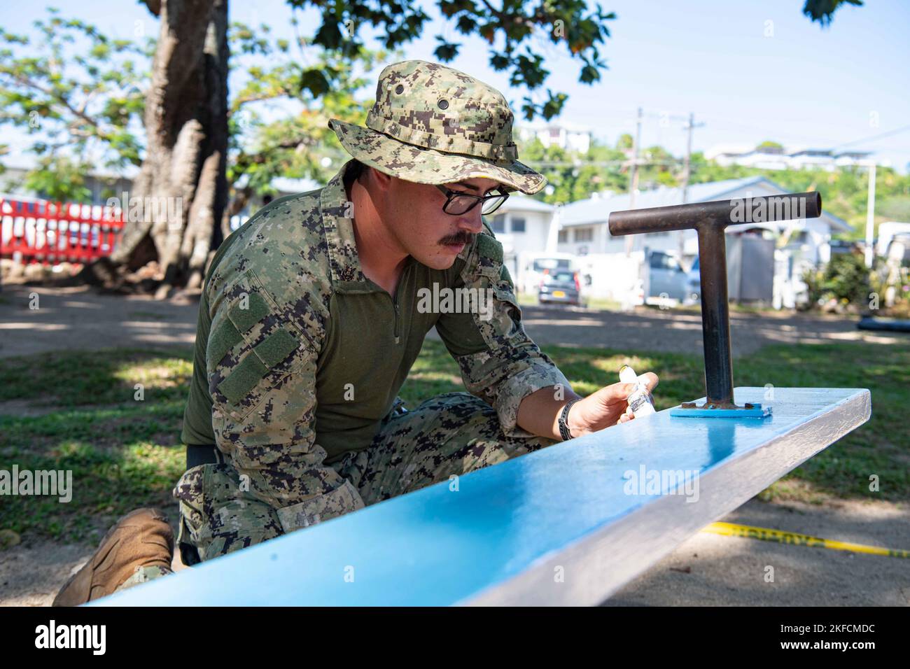HONIARA, Solomon Islands (Sept. 7, 2022) – Utilitiesman 2nd Class ...