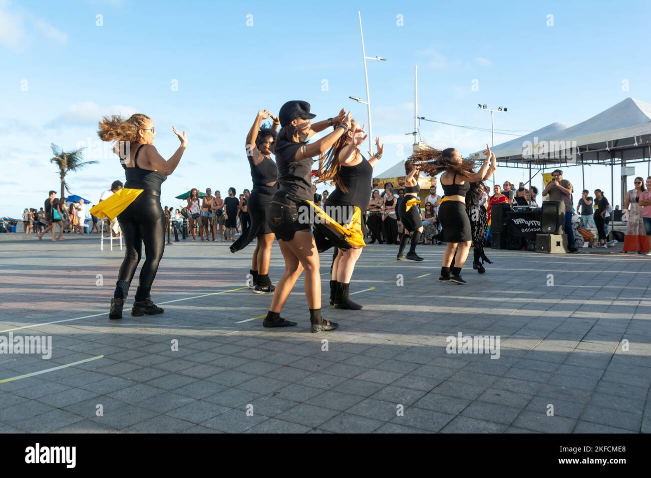 Salvador, Bahia, Brazil - October 22, 2022: Women performing dance at ...