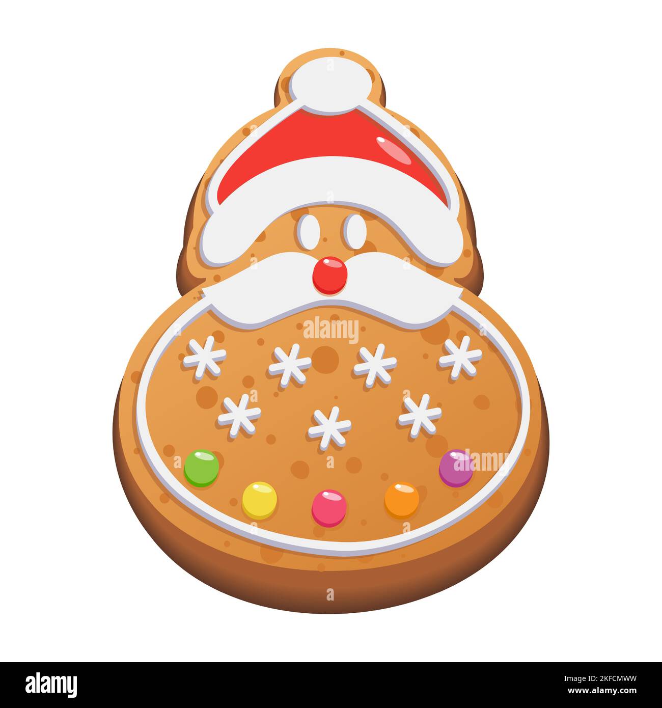 Traditional santa illustration Stock Vector Images - Alamy