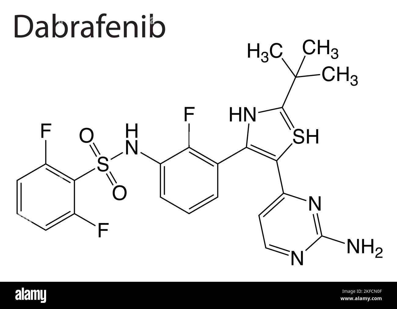 A vector illustration of the chemical structure or molecules of ...