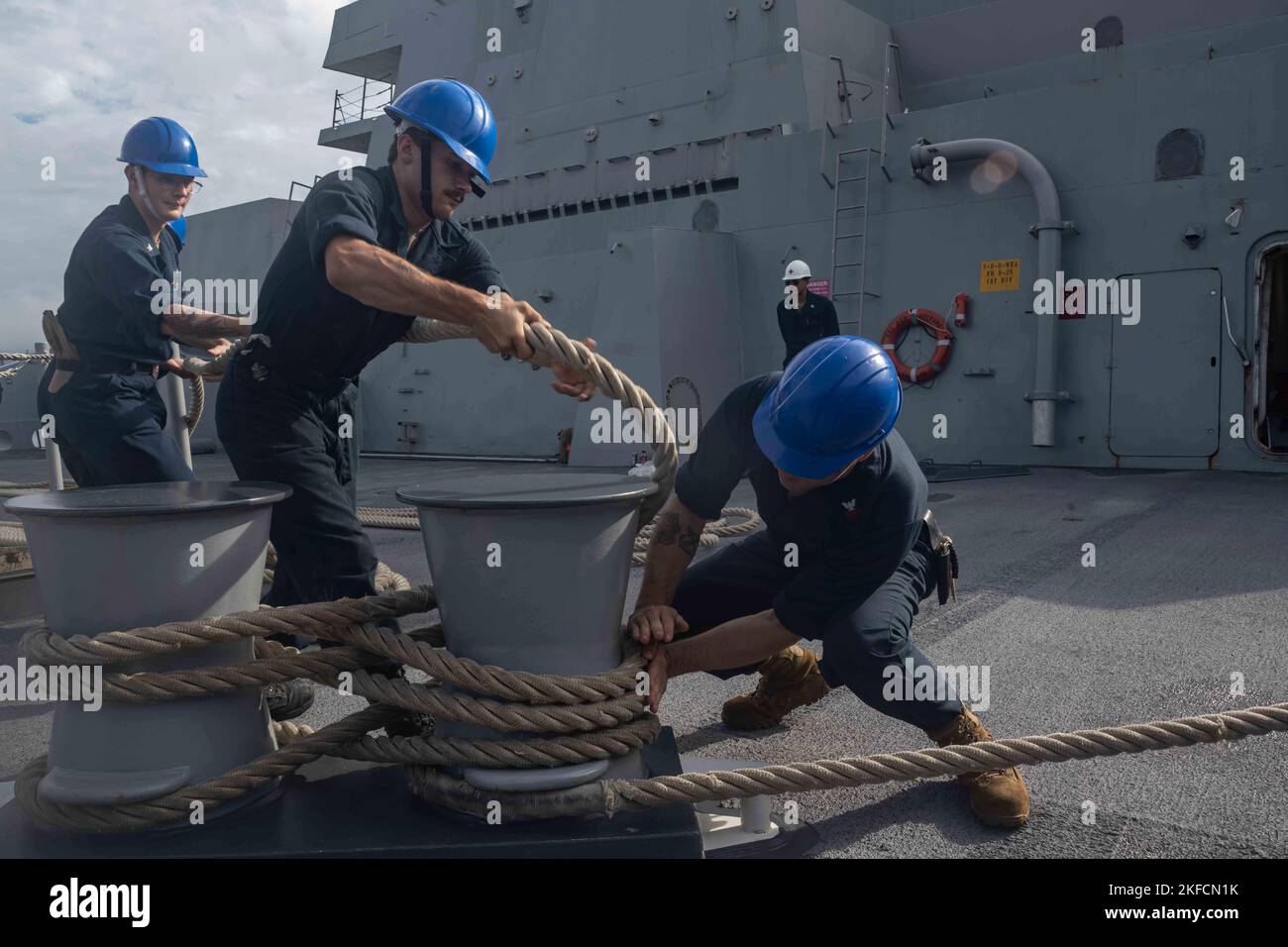 220907-N-XB010-1002 MAIZURU, Kyoto, Japan (Sept. 7, 2022) – Sailors ...