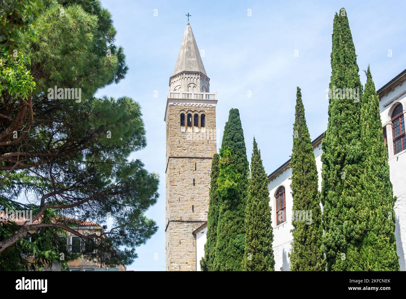 Koper cathedral and bell tower hi-res stock photography and images - Alamy