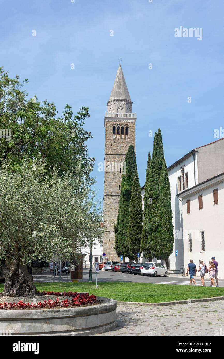 Koper cathedral and bell tower hi-res stock photography and images - Alamy