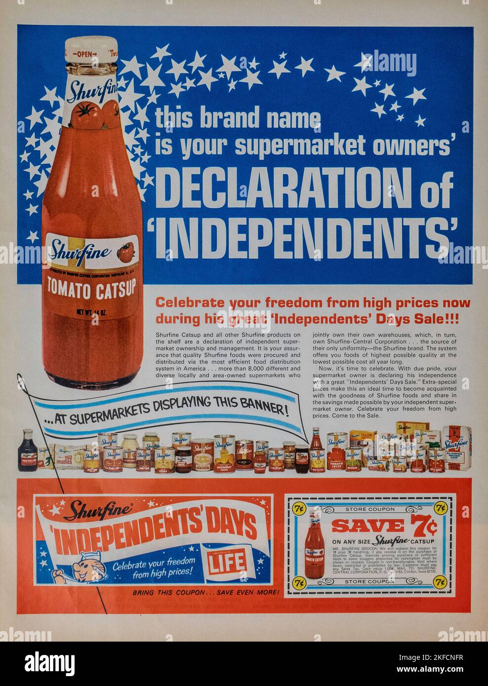 Vintage 4 July 1969 "Life" Magazine Advert, USA Stock Photo - Alamy