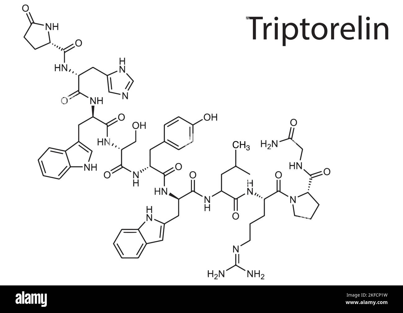 A vector illustration of the chemical structure or molecules of ...