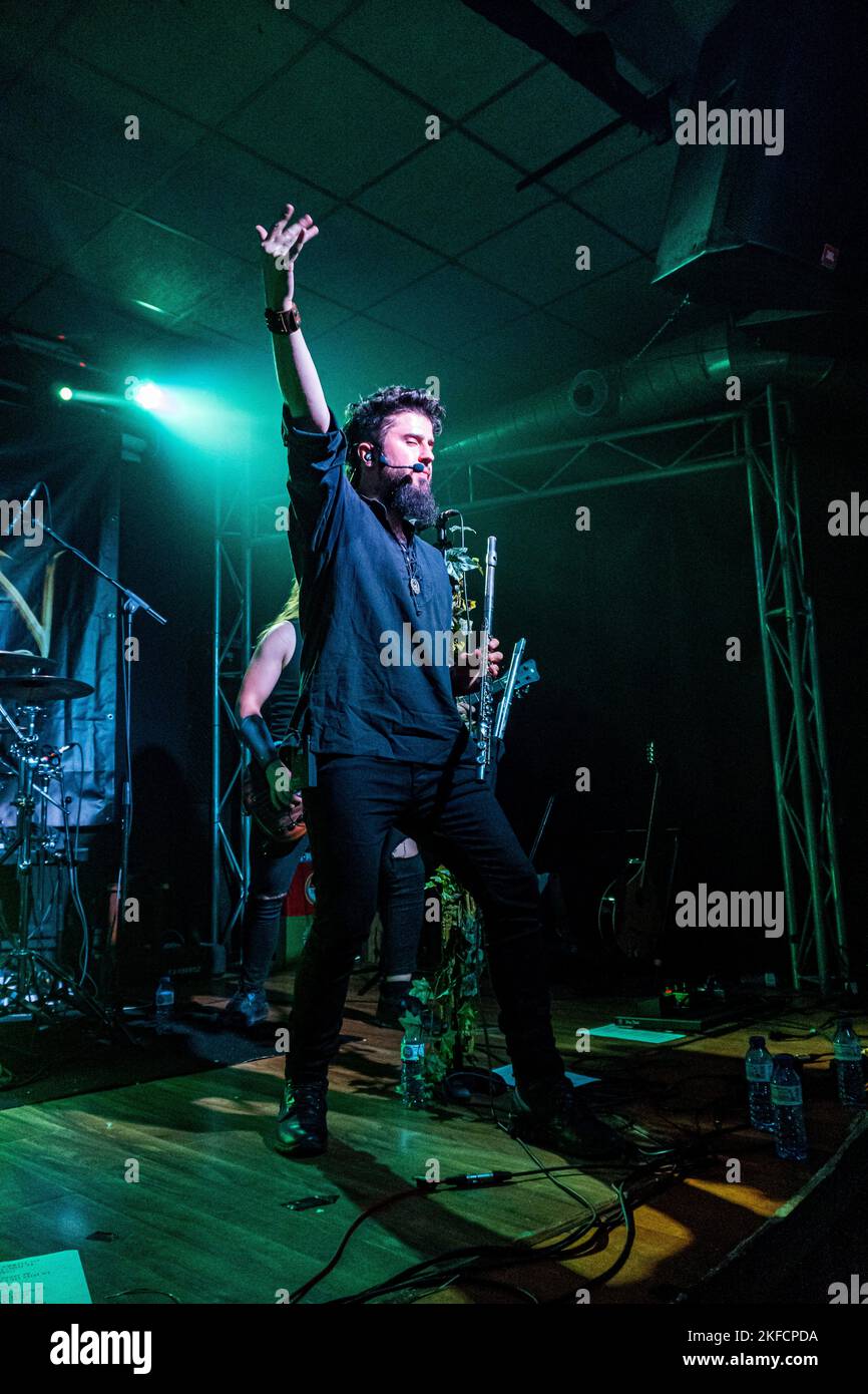 Celtian concert at the Babel hall in Alicante, on the occasion of one ...