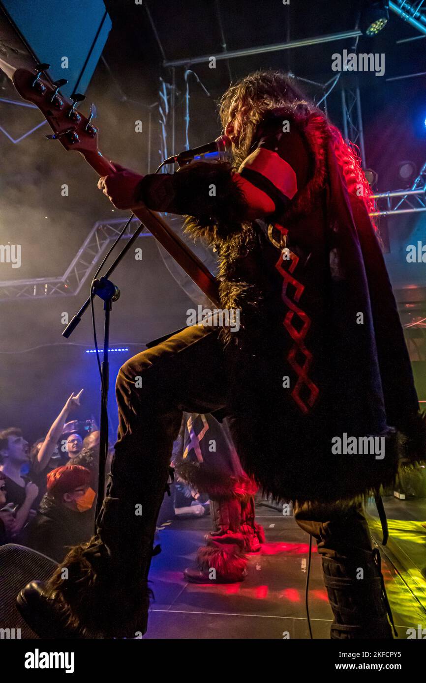 Concert of the Italians Wind Rose at the Nazca hall in Madrid, on the ...