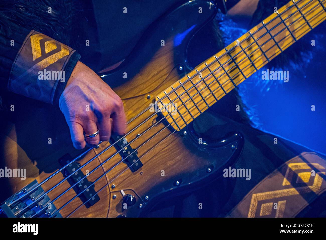 Concert of the Italians Wind Rose at the Nazca hall in Madrid, on the ...