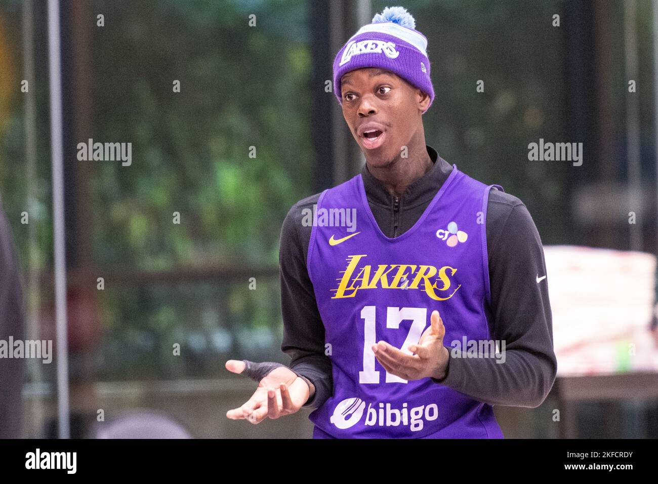Los Angeles, USA. 17th Nov, 2022. National basketball player Dennis ...