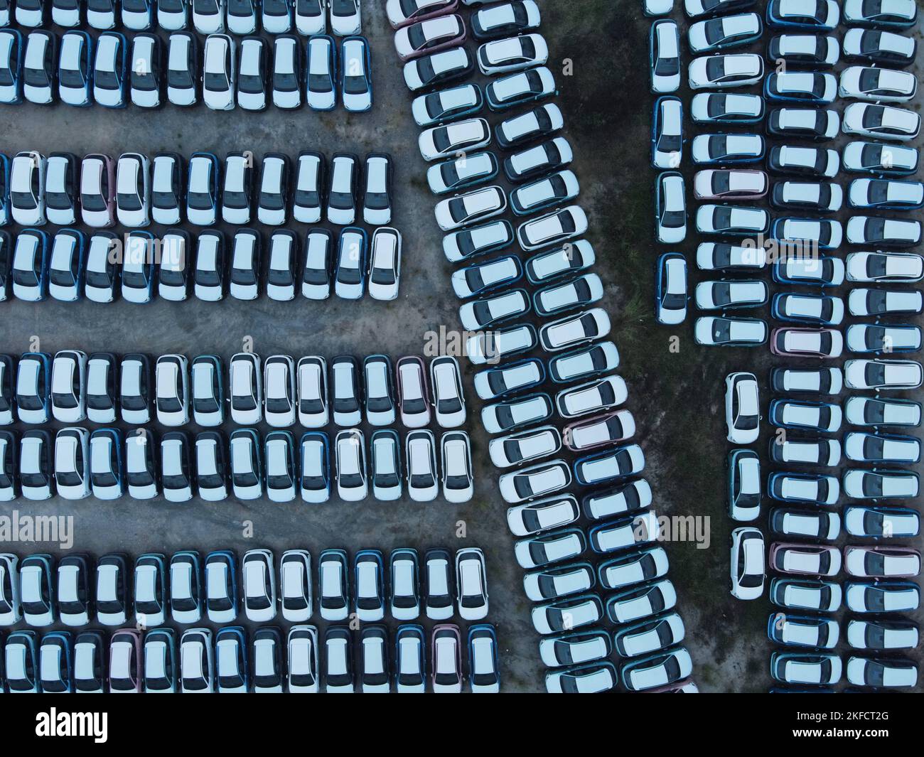 NANNING, CHINA - NOVEMBER 16, 2022 - Aerial photo taken on Nov 16, 2022 ...