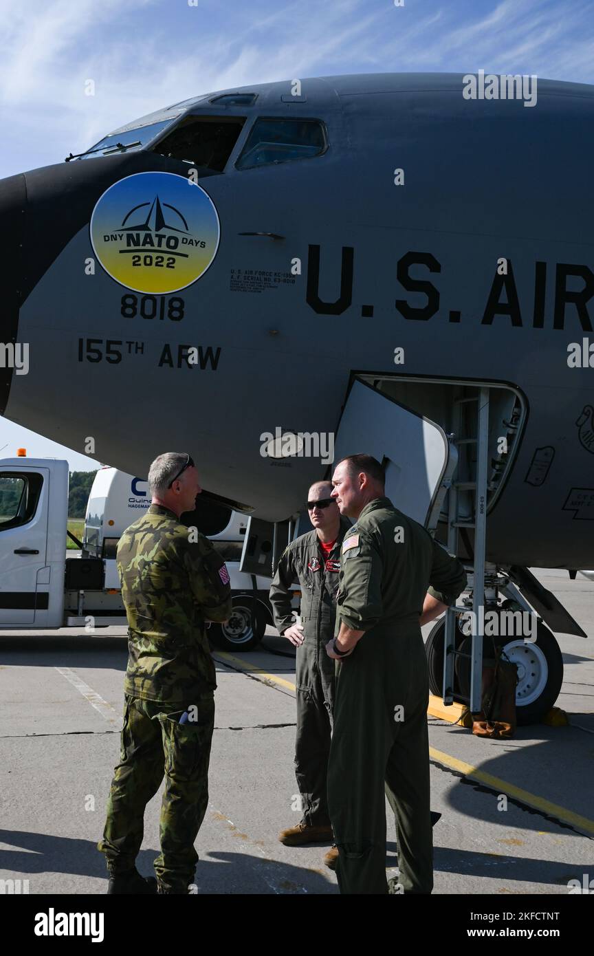 Col. Michal Vecheta, Czech Army Air Force, DCOM of 22nd Air Force Base ...
