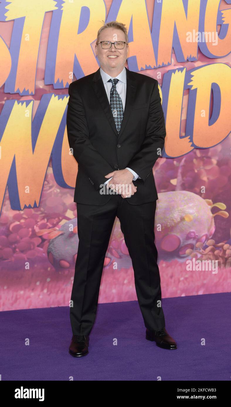 Photo Must Be Credited ©Alpha Press 078237 17/11/2022 Don Hall Strange World Film Premiere In ...