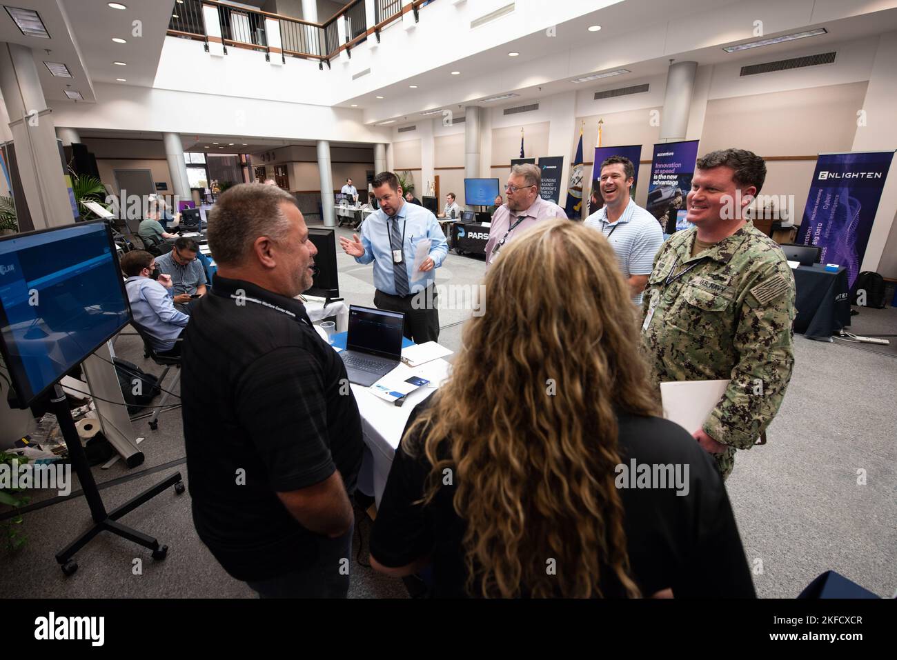 220907-N-GB257-002 N. Charleston, SC (September 7, 2022) Vendors ...