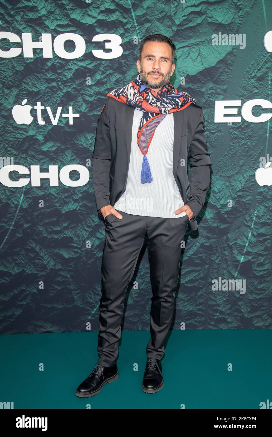 Juan Pablo Raba attends Apple TV+'s "Echo 3" premiere at Walter Reade ...