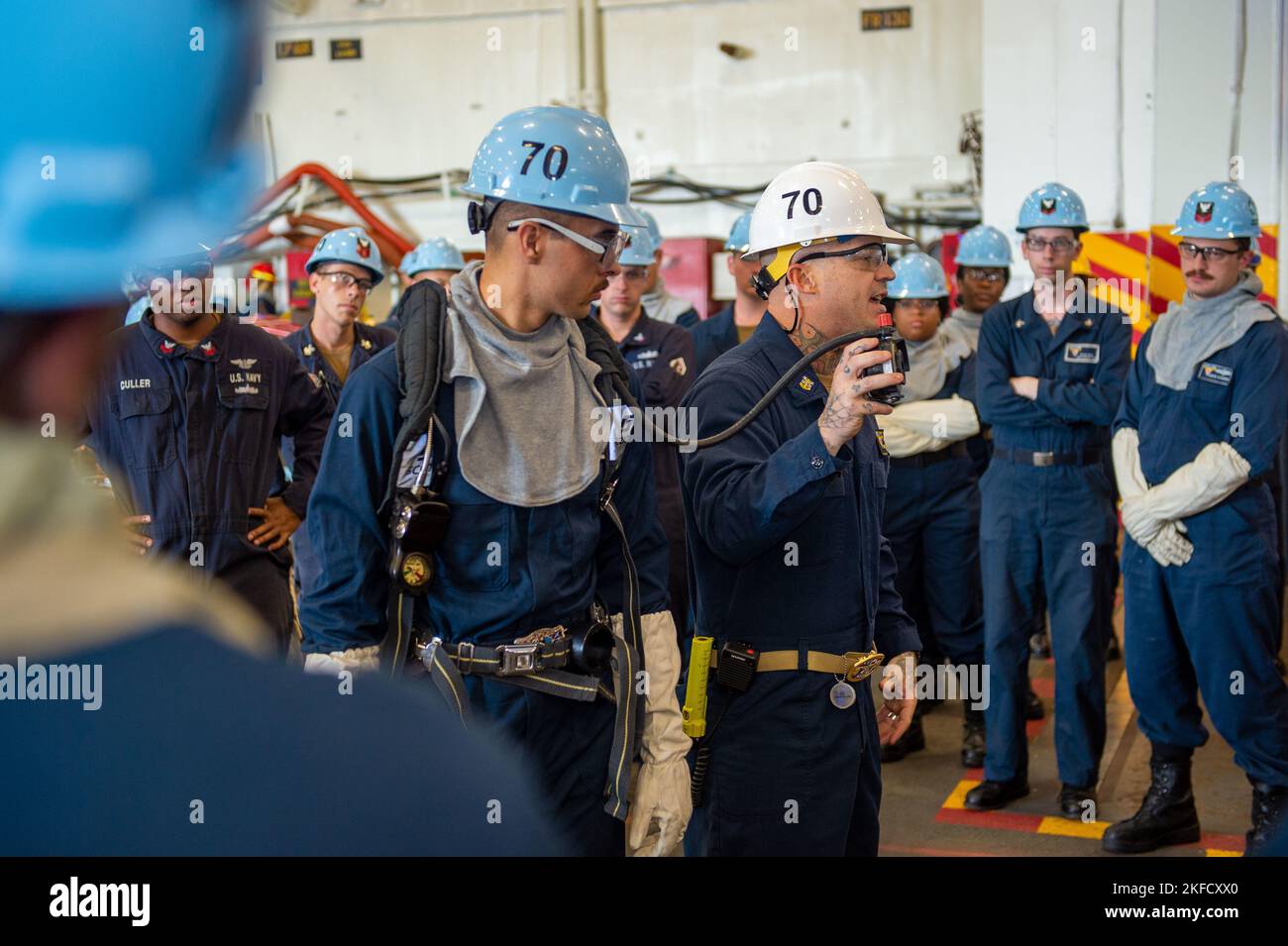 220907-N-RU001-1011 SAN DIEGO (Sept. 7, 2022) Master Chief Damage ...