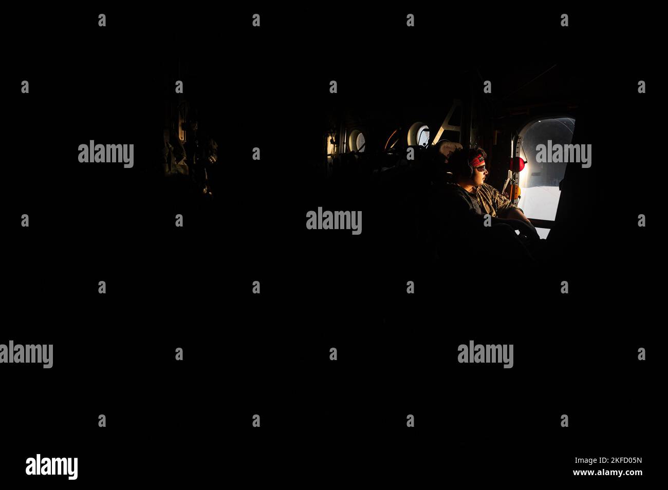 U.S. Air Force Staff Sgt. Jacob Koe, 81st Expeditionary Rescue Squadron ...