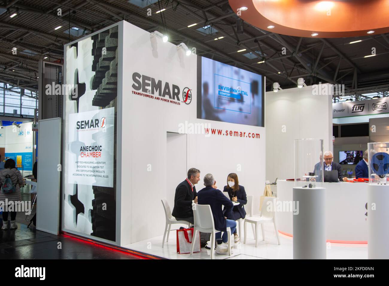 Munich, Germany. 17th Nov, 2022. Semar Transformers and Power Modules ...