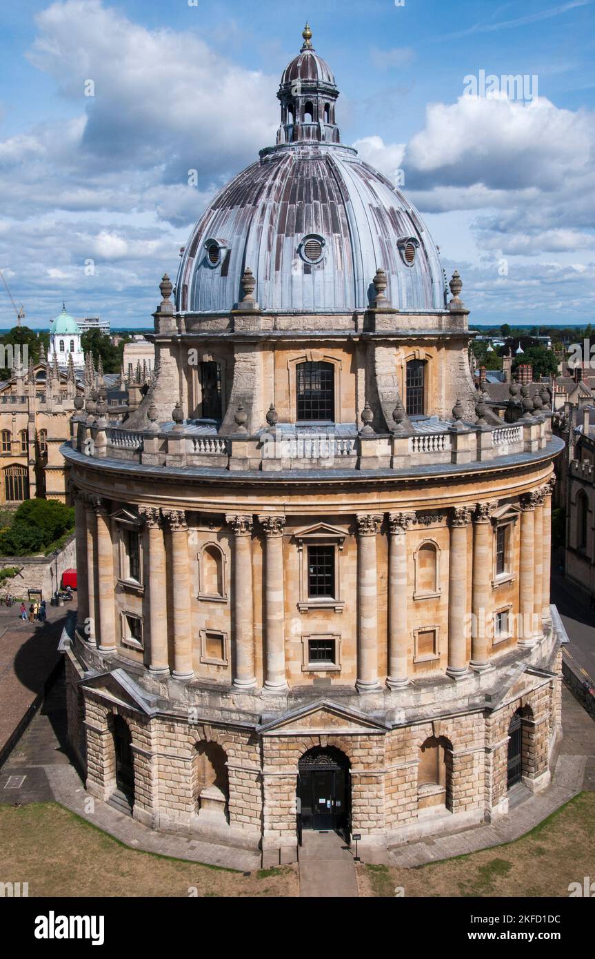Palladian-style Radcliffe Camera building (1737-1749), an iconic ...