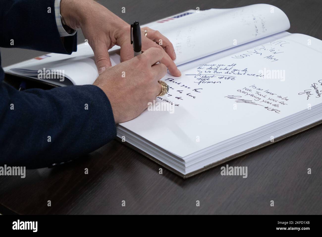 The Honorable Douglas R. Bush, assistant secretary of the army for ...