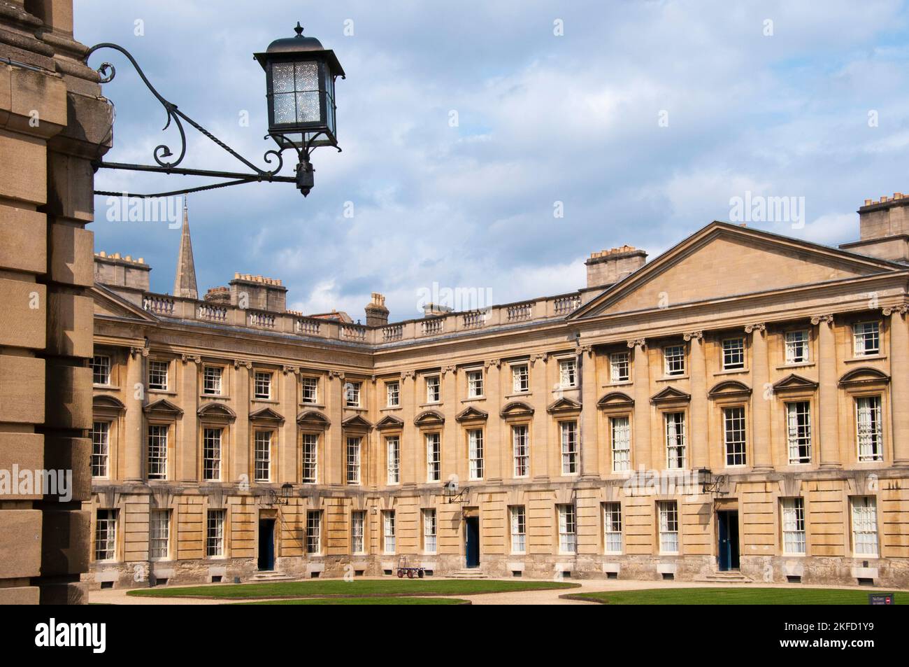 Peck Quad at Christ Church College, Oxford University, England Stock ...