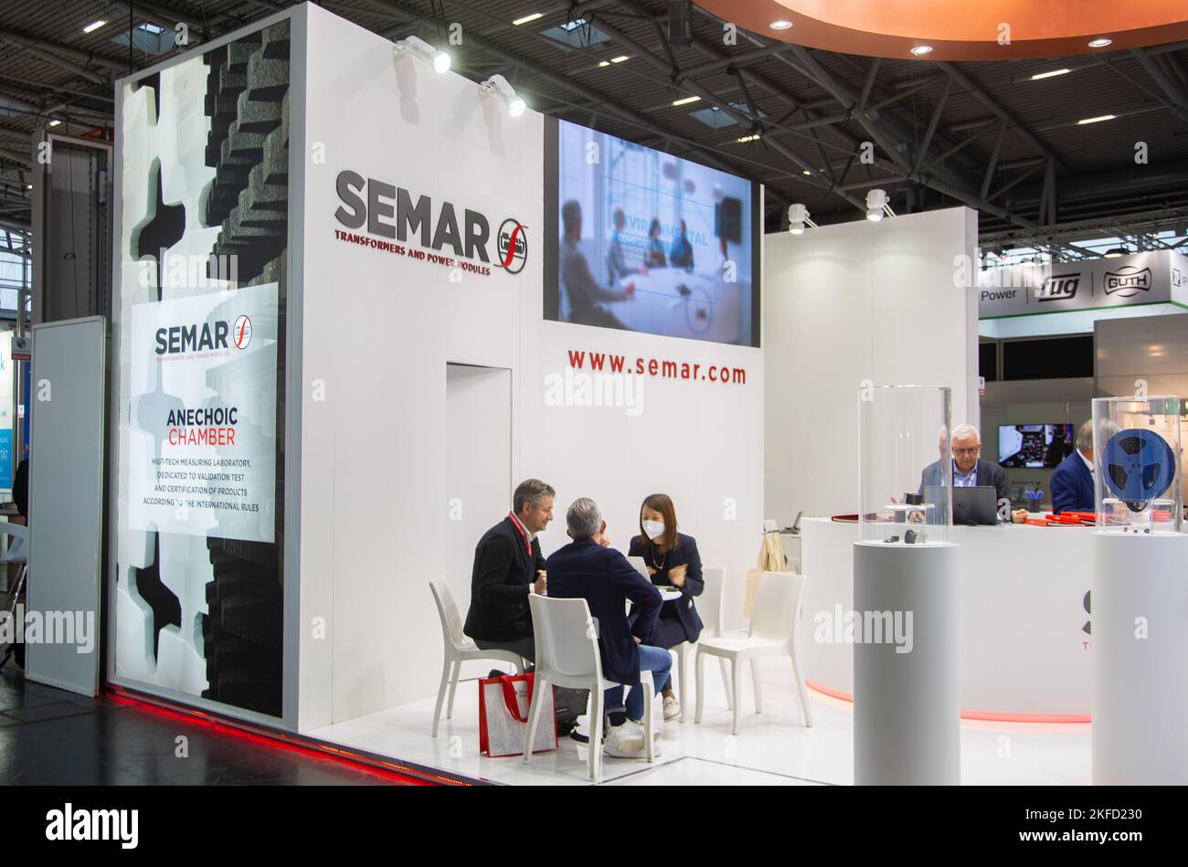 Munich, Germany. 17th Nov, 2022. Semar Transformers and Power Modules ...