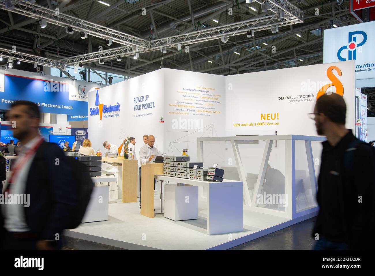 Schulz Electronic bei der Electronica / Semicon Europa Messe, der ...