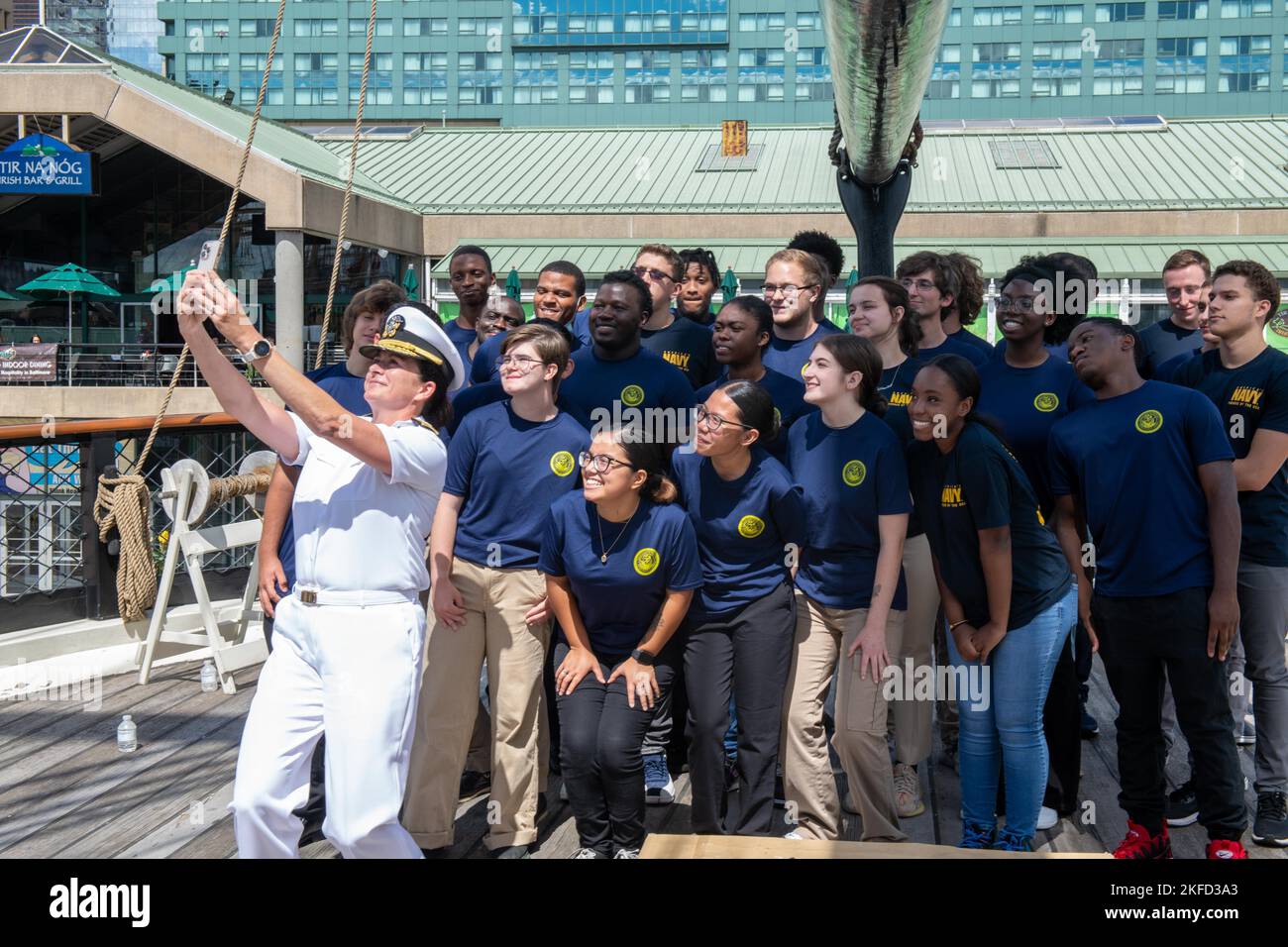 BALTIMORE (Sept. 8, 2022) Rear Adm. Nancy Lacore, Commandant, Naval ...