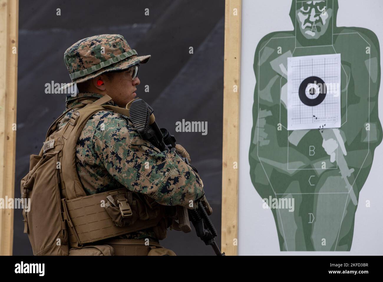 U.S. Marine Corps Pfc. Robert O’Donnell, a rifleman with 1st Battalion ...