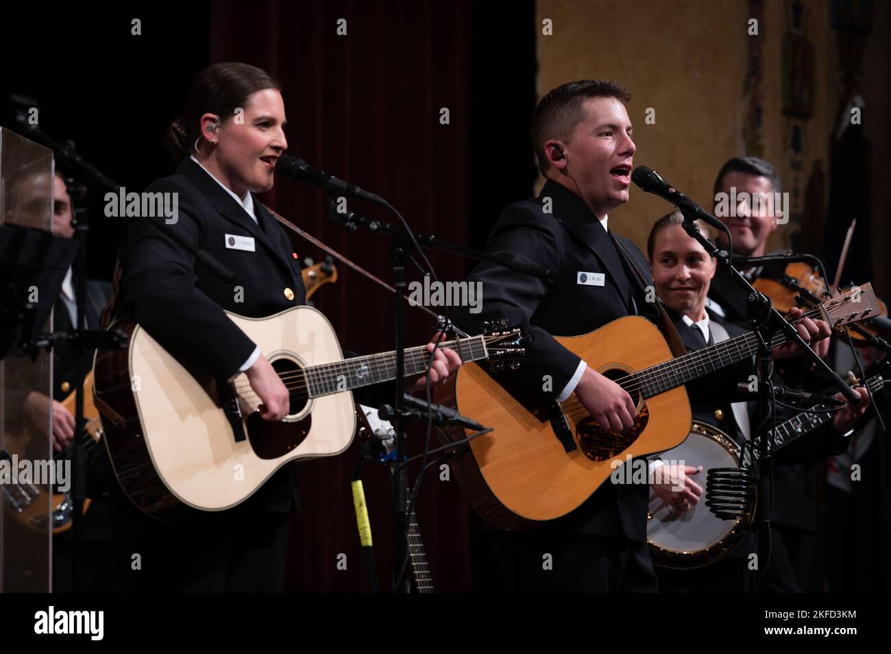Navy band guitar hi-res stock photography and images - Alamy