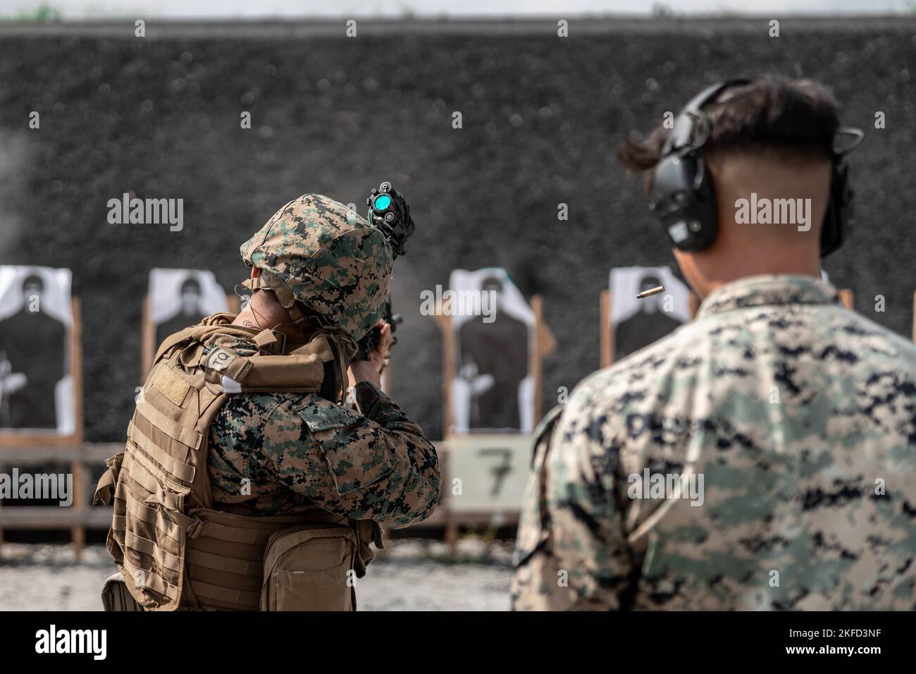 U.S. Marine Corps Cpl. Daniel Tong, a data systems administrator with ...
