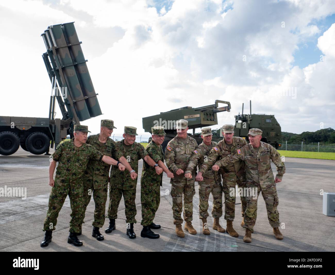 The Japan Ground Self-Defense Force Chief of Staff, Gen. Yoshihide ...