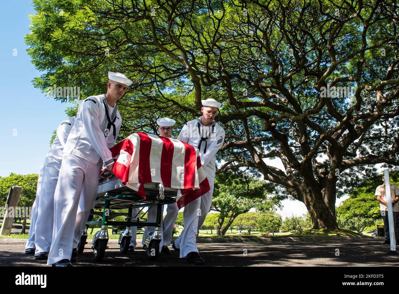 Honolulu, Hawaii, USA. 9th Nov, 2022. U.S. Navy Sailors assigned to ...