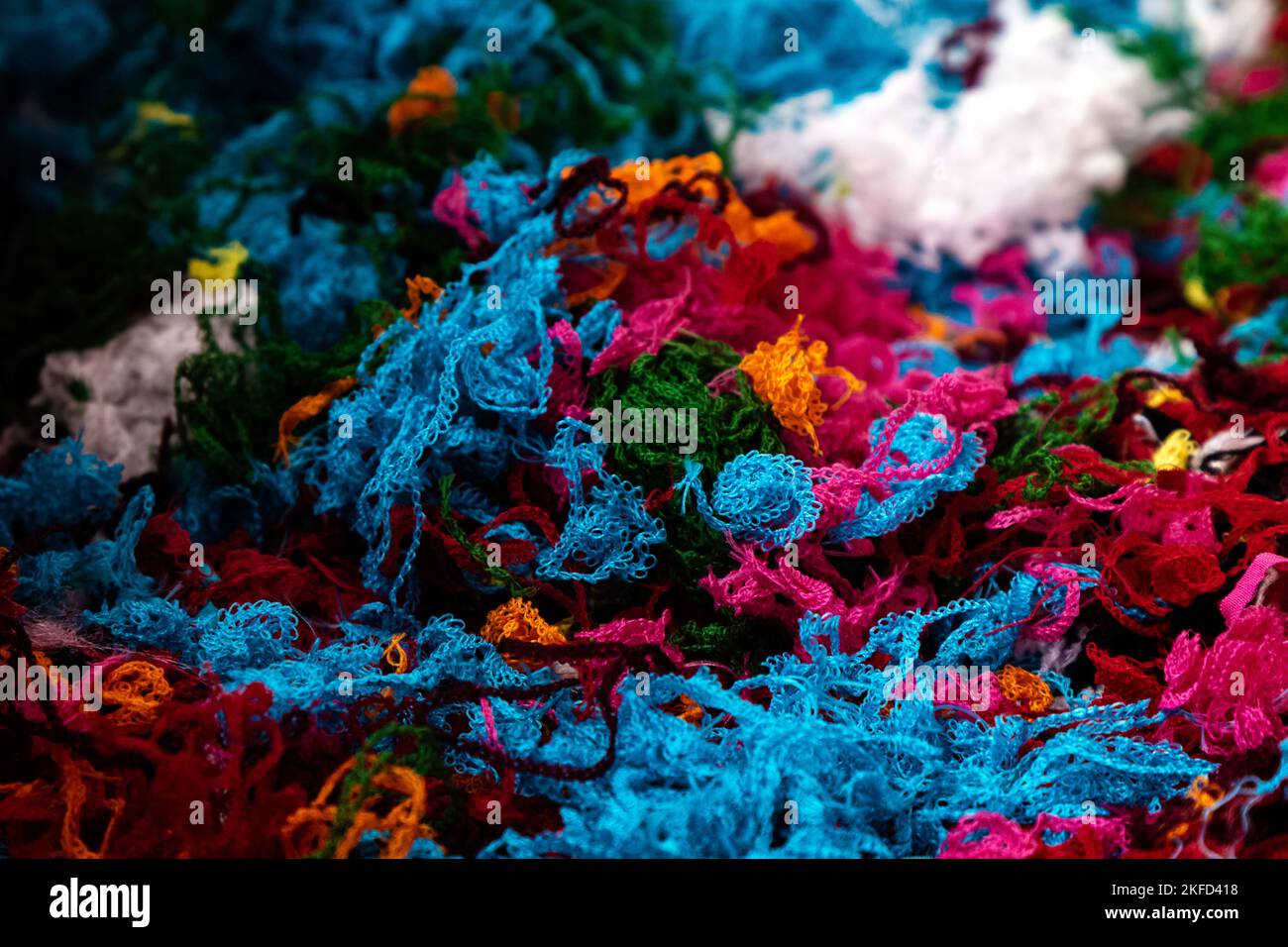 A colorful cut-out wool textured background Stock Photo - Alamy