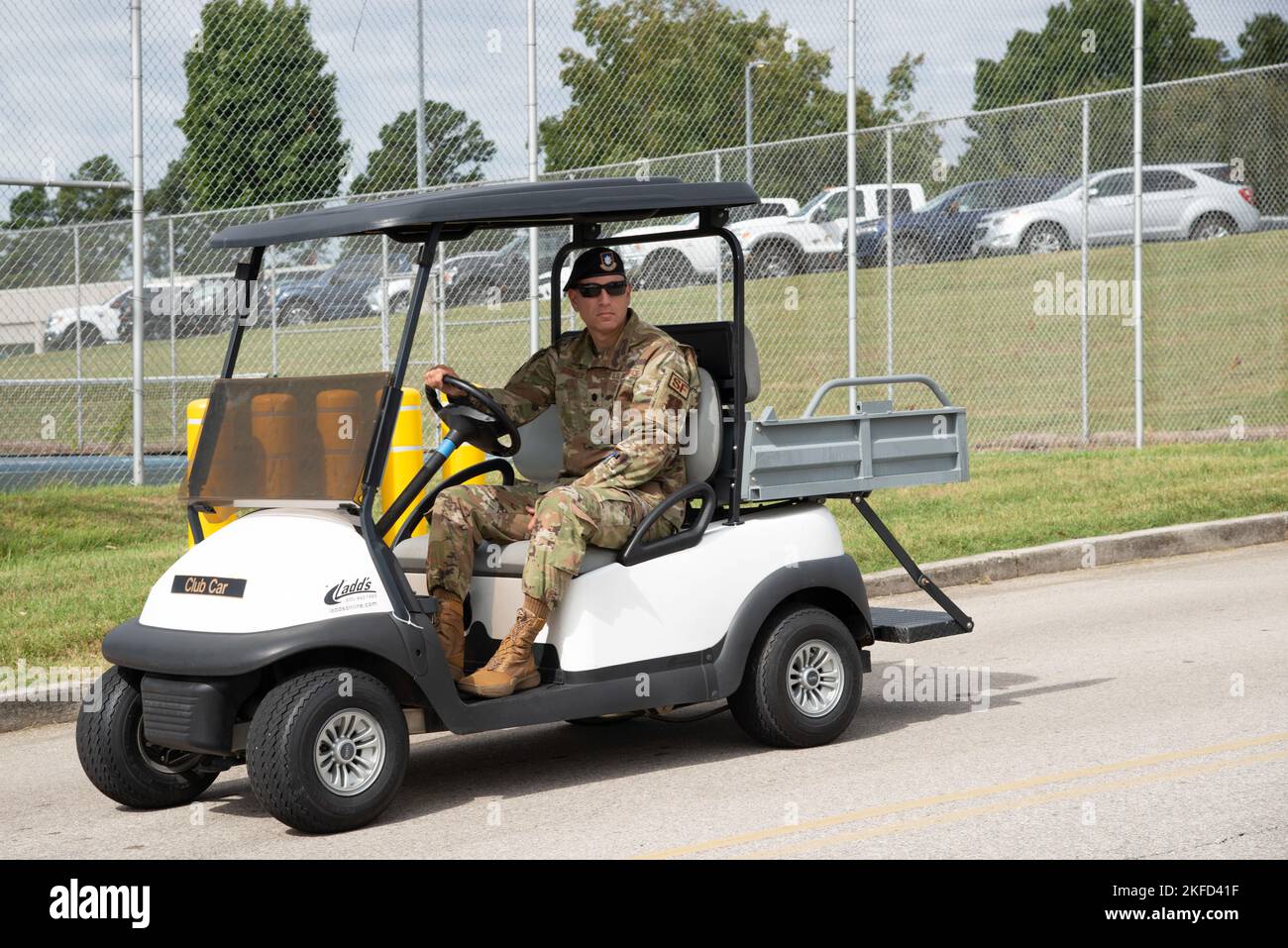 Lt. Col. Matthew Bailey, commander of the 134th Security Forces ...