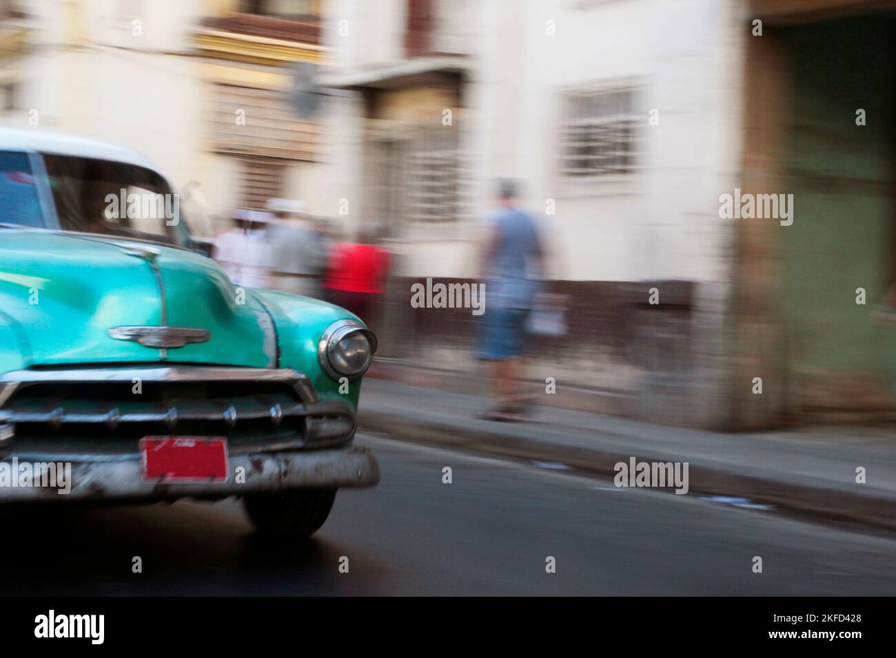 Classic car in Havana. Cuba. These old and classic cars are an iconic ...
