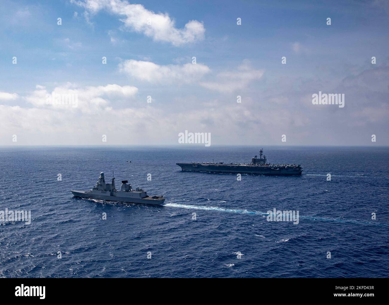 220908-N-YD731-1534 ADRIATIC SEA (Sep. 8, 2022) The Nimitz-class ...