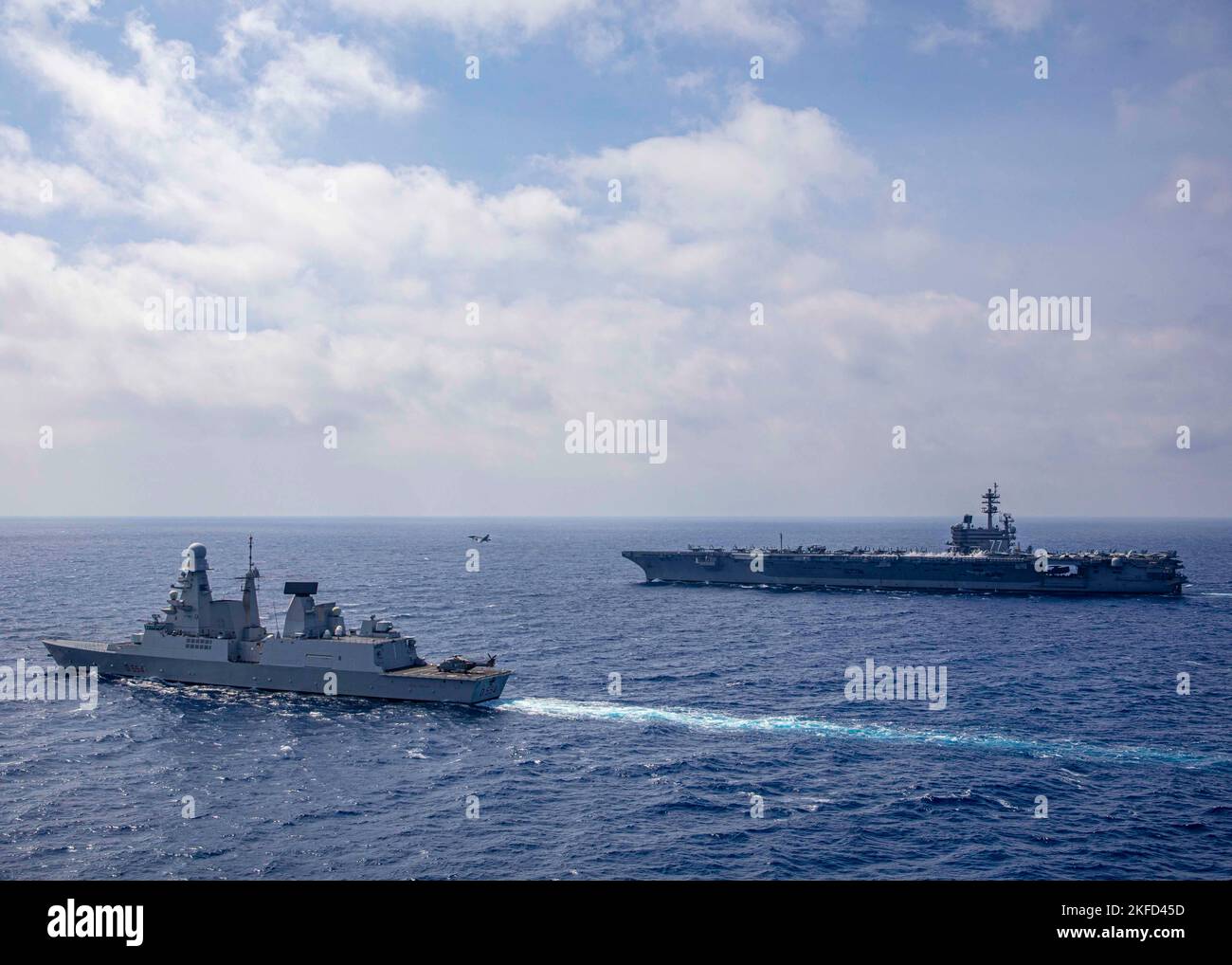 220908-N-YD731-1632 ADRIATIC SEA (Sep. 8, 2022) The Nimitz-class ...